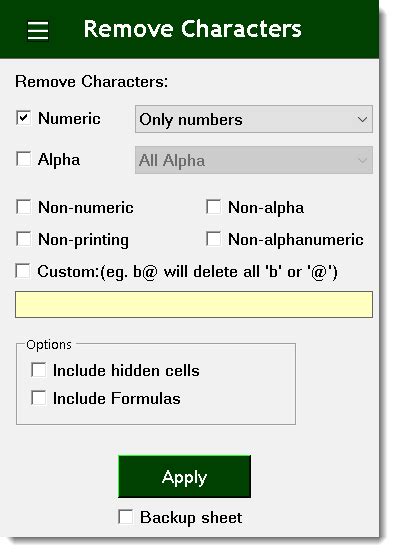 Excel Remove Text Or Numbers Zbrainsoft