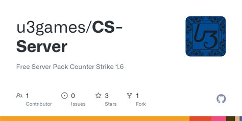 Github U3games Cs Server Free Server Pack Counter Strike 1 6