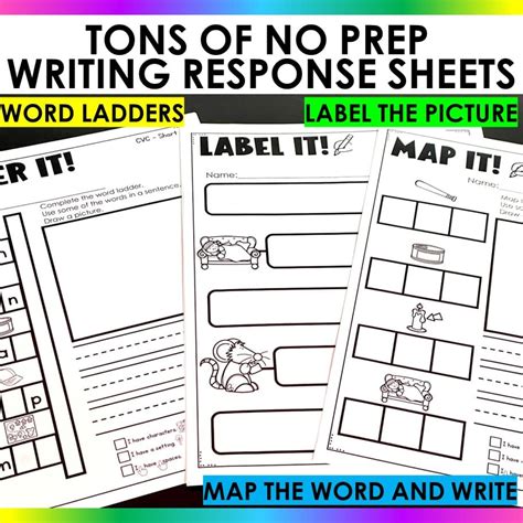 Science Of Reading Phonics Writing Center For Kindergarten And First
