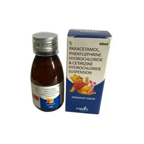 Maxxcet Cold Syrup 60 Ml Packaging Type Box At Best Price In New