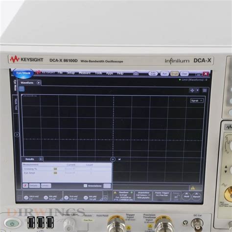 Dw Used 8日保証 Keysight Dca X 86100d Infiniium Wide Bandwidth