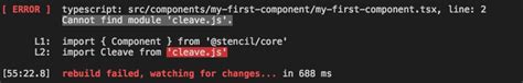 dev server fails to rebuild dependencies · issue 102 · ionic team stencil · github