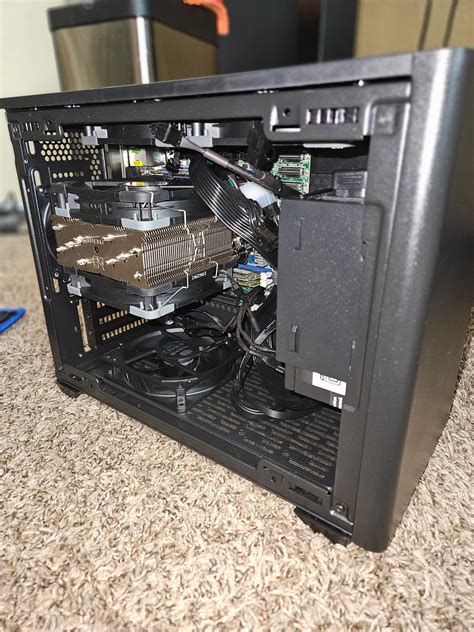 Mini Itx Epyc 64 Core 128 Thread Sff Build R Homelab