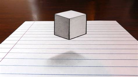 How To Draw A Cube Step By Step