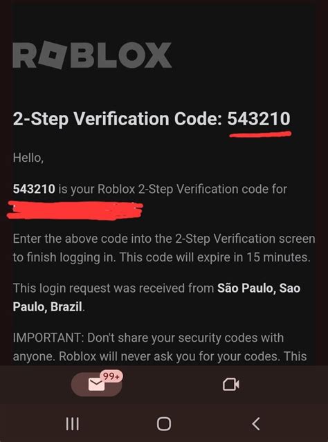 My Roblox Verification Code Came In Perfect Order R Satisfyingasfuck