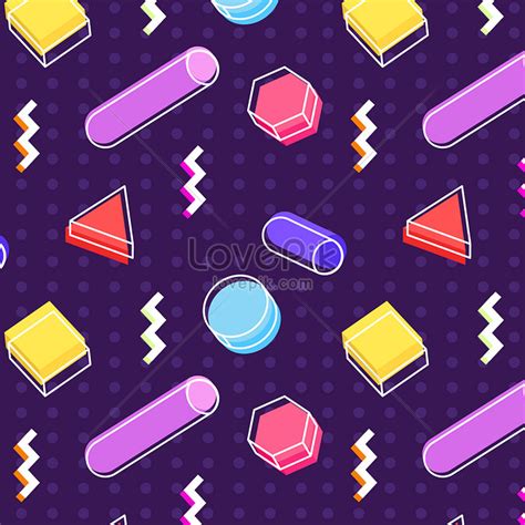 다양한 모양의 기하학적 패턴 벡터 이미지 Hd 벡터 기하학 모양 배경 사진 무료 다운로드 Lovepik