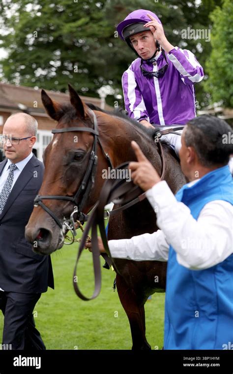 Jockey Ryan Moore And Trainer Aidan Obrien Left After Winning The