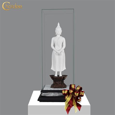 ความสุขทางใจ พระประจำวันอาทิตย์ หรือ พระพุทธรูปปางถวายเนตร พระอิริยาบถอยู่ในลักษณะประทับยืน