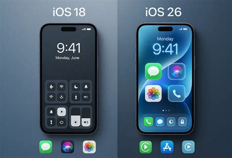 Ios 26 Vs Ios 18 Design Ai Features And Performance Compared Esr