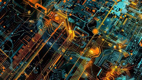 Vibrant Geospatial Data Visualization Showcasing Intricate Patterns And