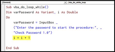 Excel Vba Do While Loop And Do Loop While A Guide