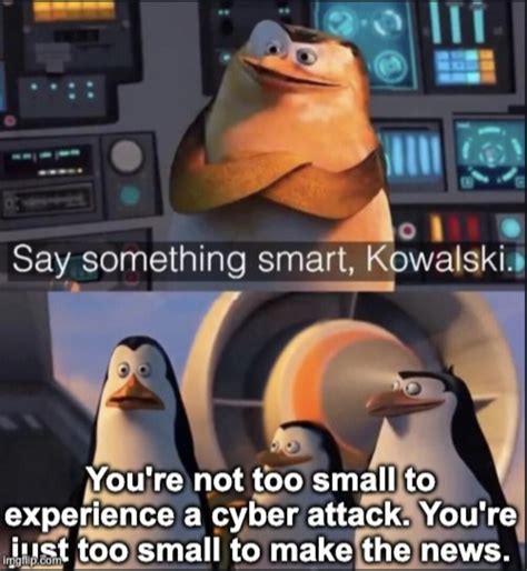 Madisen Burton On Linkedin Techjokeoftheday Cybersecurity Thepenguinsofmadagascar Cyberthreats