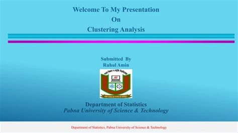 K Means Clustering Pptx