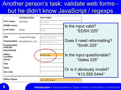 Ppt Topes Enabling End User Programmers To Validate And Reformat Data Powerpoint Presentation