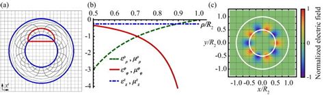 A The Coordinate Lines That Are Generated By A Radial Coordinate Download Scientific Diagram