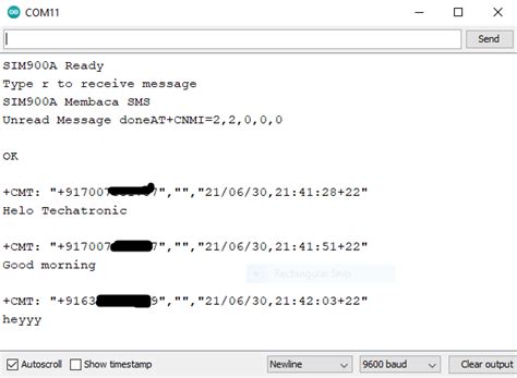 Sim 900 Gsm Module Working With Arduino Arduino With Sim900