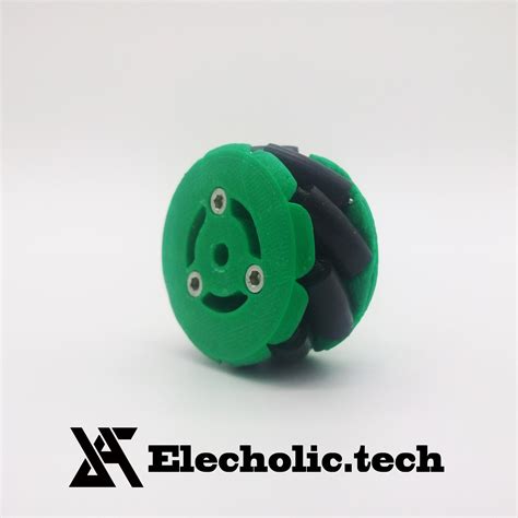 3d Printing Robot Diy Mecanum Rubber Omnidirection Vicedeal