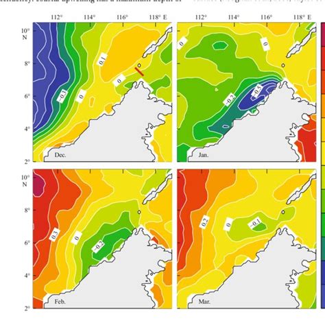 Pdf Winter Coastal Upwelling Off Northwest Borneo In The South China Sea