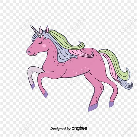 일각수 만화 기린 만화 기린 매체 Png 일러스트 무료 다운로드 Lovepik