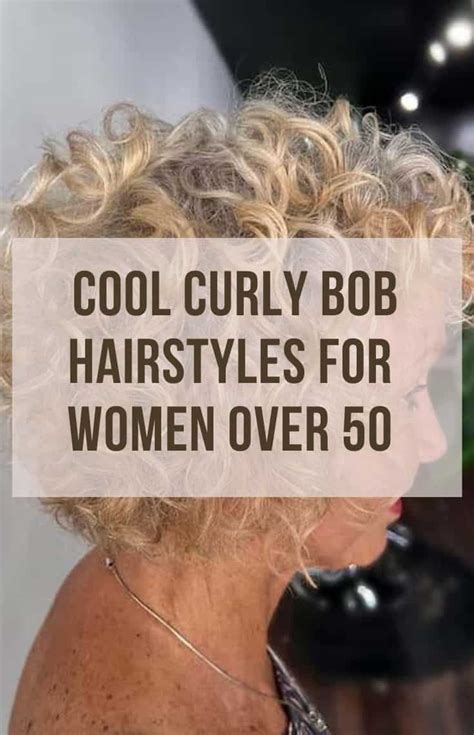 17 Sassy Curly Bob Hairstyles For Over 50
