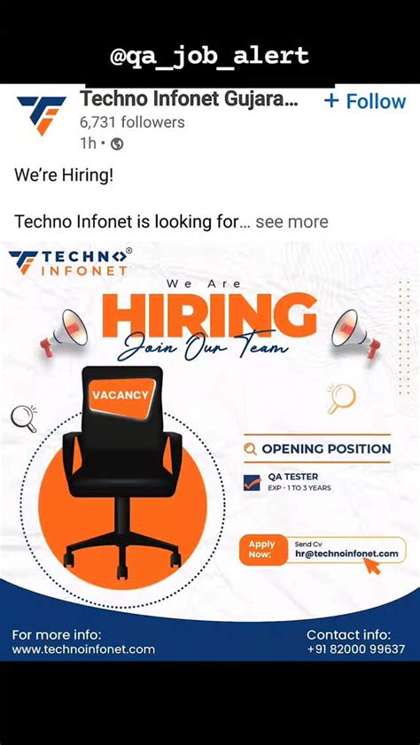 Qa Community Qa Jobs Software Testing Jobs Apply ️‍🔥💯 Instagram