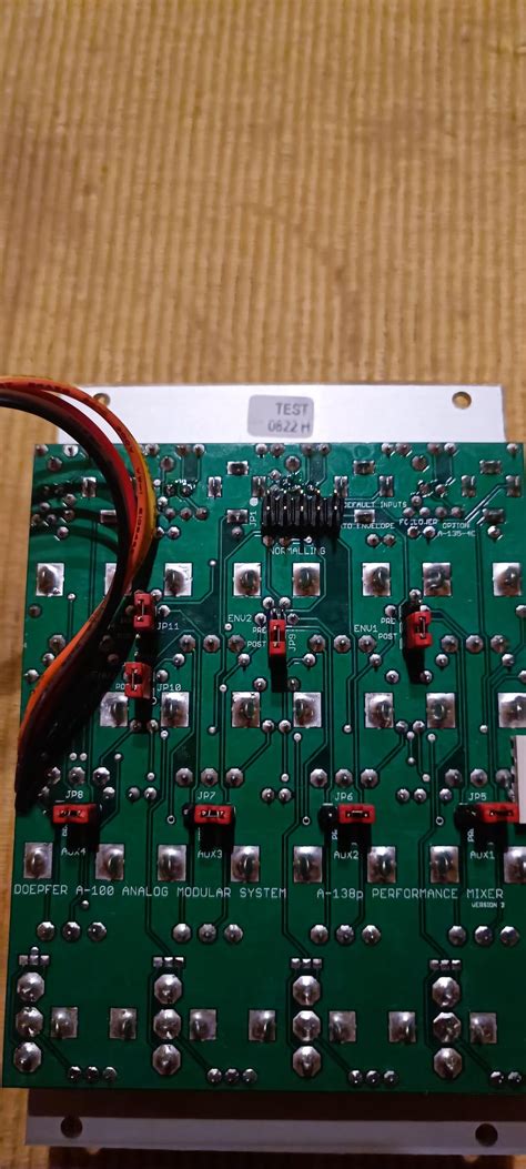 Cursed Smoke From A New Doepfer Mixer Module Rmodular