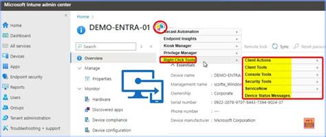 introducing right click tools for intune recast automation endpoint
