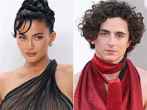 Timothée Chalamet Wears Kylie Jenner Inspired Black Trench Coat