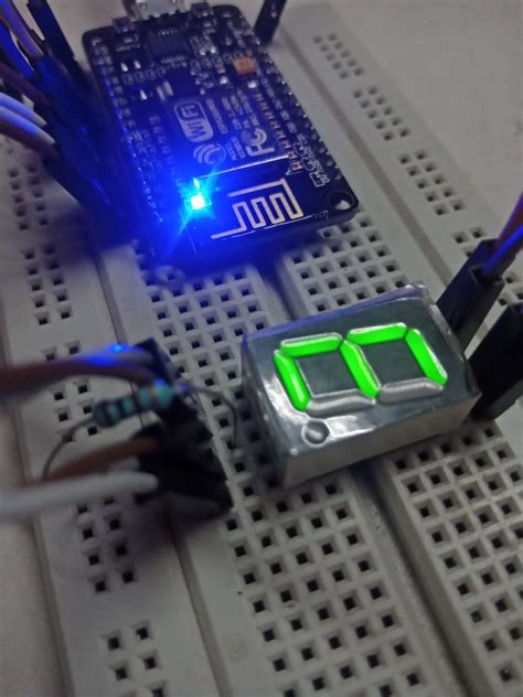 Programming Esp8266 To Display Alphanumeric Characters On Seven Segment