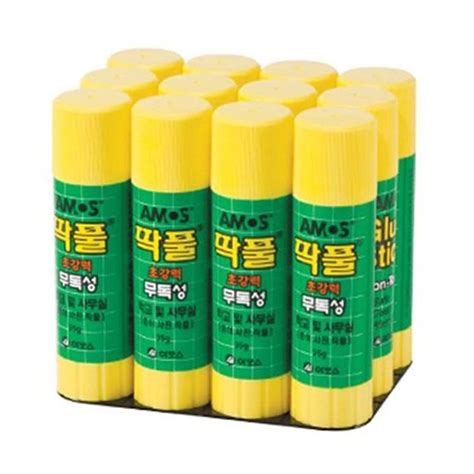 딱풀 35g 12개 세트 1p 접착 문구 사무 미술 학용품 홈플러스 택배배송