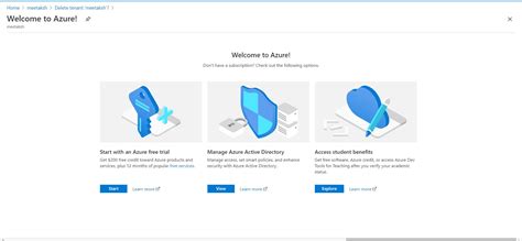 Cannot Delete B2c Azure Tenant Stack Overflow