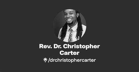 rev dr christopher carter linktree