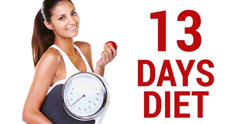 13 Days Diet Lose 8 To 10 Kg With A Diet Recommended By Nutritionists