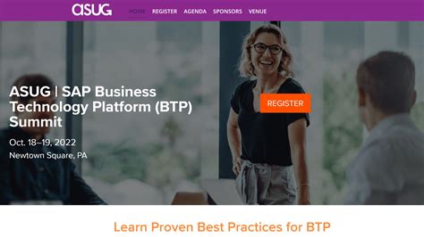 Sponsor Asug Sap Business Technology Platform Btp Summit Mindset