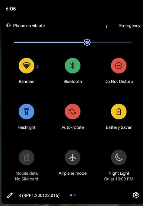 Google Adds A Splash Of Paint To The Quick Settings Menu In Android Android Central