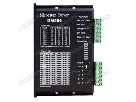 Dm556 Micro Stepping Stepper Motor Drive 20v 50v 5 6amp Dm556 Micro Stepping Stepper Motor Drive