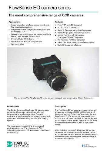 FlowSense EO Dantec Dynamics A S PDF Catalogs Technical Documentation Brochure