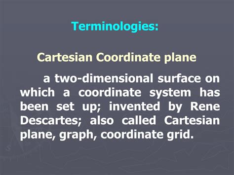 PPT Cartesian Coordinate System PowerPoint Presentation Free