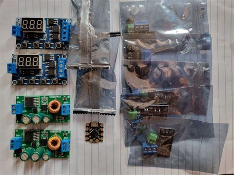 Assorted Electronics Components Leftover Project Arduino Esp32