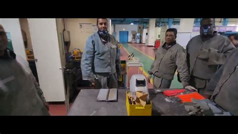 현대 삼호중공업 스리랑카 용접공 기술교육 후 기량확인 Youtube