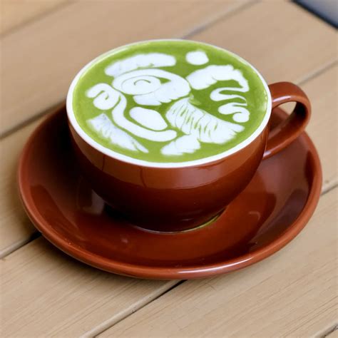 Hot Niko Neko Matcha Latte The Layers