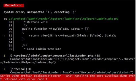 Syntax Error Unexpected Expecting · Issue 40 · Hextersladmin · Github