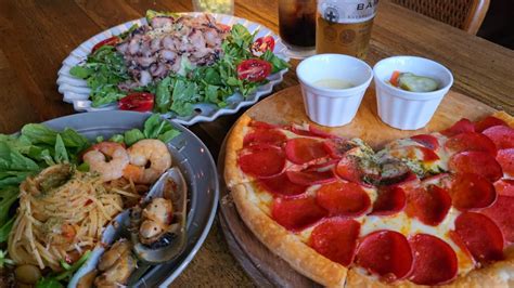 맛집 신사펍 대형 루프탑 31가지 수제 생맥주 무료시음 페퍼로니 파이 피자 상하이 오일 파스타 타코 마운틴 마곡발산 Korean Food Mukbang Youtube