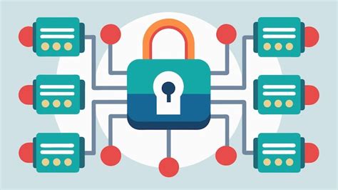 Premium Vector Multiple Layers Of Data Encryption Intertwine With A