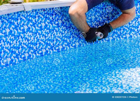 Maintenance Service Worker Installs Water Filtration System