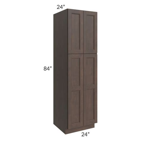 Tuscan Kona Brown 24x24x84 Pantry Cabinet