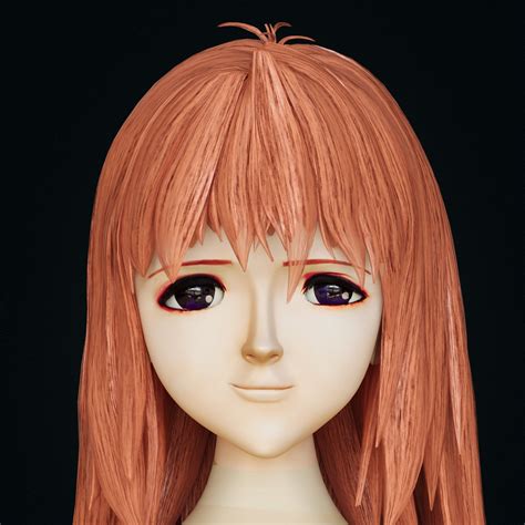 I Continue To Work On The Face Elly Xenogears 3d Model Rxenogears