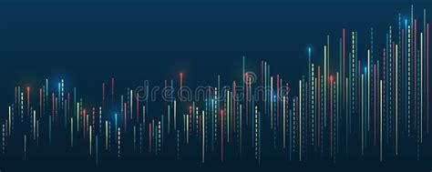 Hi Tech Concept Of Data Structuring Futuristic Fragmentation Of Information Big Data