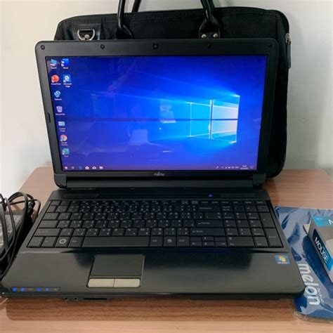 Fujitsu Core i5 ram 4gb SSD120GB จอ 15 6 นว แบต 2 ชม เกบเงนปลายทางได Shopee Thailand