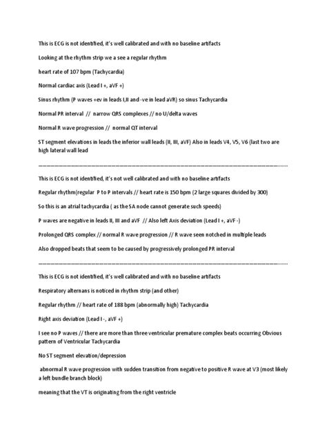 Ecg Interp Download Free Pdf Electrocardiography Circulatory System
